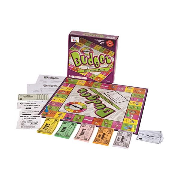 知育玩具 ラーニングアドバンテージ パズル ブロック 4373 Learning ADVANTAGE-4373 Budget - Budgeting Game for Kids - Teach Money, Math and Critica...