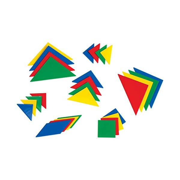 知育玩具 ラーニングアドバンテージ パズル ブロック 7712 LEARNING ADVANTAGE Tangrams - Set of 28 - Puzzle Blocks for Geometry and Problem Solving...