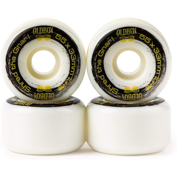 ウィール タイヤ スケボー スケートボード 海外モデル 直輸入  Oldboy Skateboard Wheels, Set of 4 Wheels for Skateboards, Longboards, Inline Skates, R...