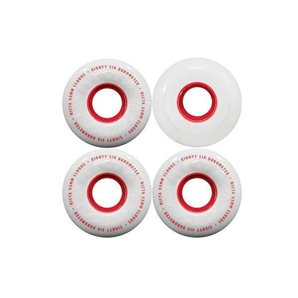 ウィール タイヤ スケボー スケートボード 海外モデル 直輸入 RIWH063 RICTA 57mm Clouds Red 86a Skateboard Wheels - Red海外限定品を迅速輸入！5〜15営業日にて発送します。型番：RI...