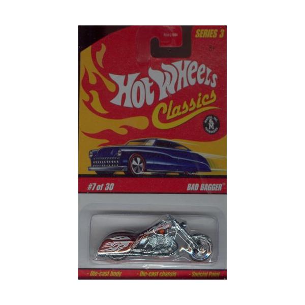 ホットウィール Hot Wheels クラシックス シリーズ3 バッド バガー 7/30 バイク BAD BAGGER ビークル ミニカーホットウィール マテル ミニカー ホットウイール  HOT WHEELS 2006 7 of 30 o...