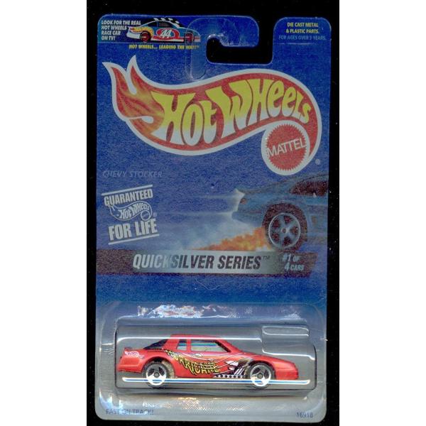 ホットウィール マテル ミニカー ホットウイール  Hot Wheels 1997-545 Quick Silver Series 1 of 4 Chevy Stocker 1:64 Scale海外限定品を迅速輸入！5〜15営業日にて発送し...