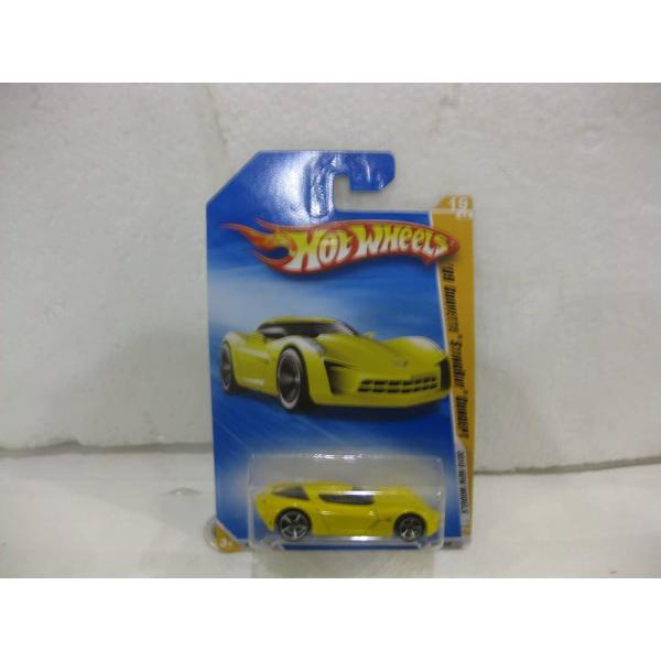ホットウィール マテル ミニカー ホットウイール  Hot Wheels 2010 New Models #19 of 44 '09 Corvette Stingray Concept in Yellow Diecast 1:64 Scal...