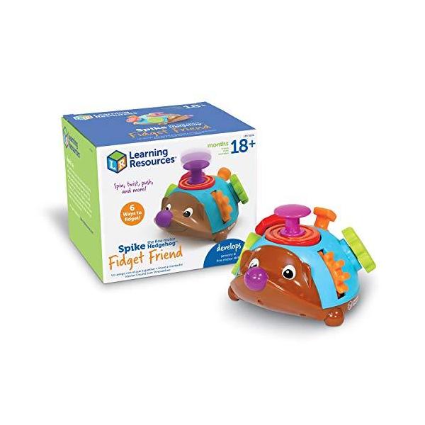 知育玩具 パズル ブロック ラーニングリソース LER9106 Learning Resources Spike the Fine Motor Hedgehog Fidget Friend - Ages 18+ months Fine Mo...