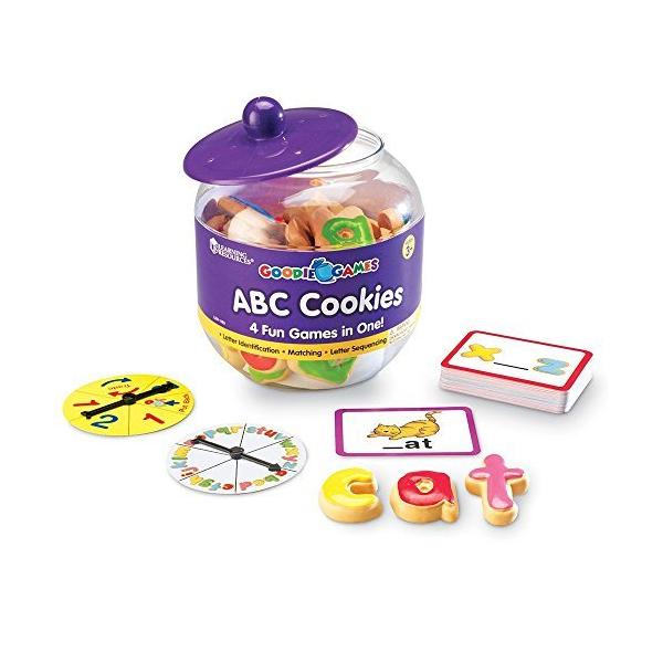 知育玩具 パズル ブロック ラーニングリソース LER1183 Learning Resources Goodie Games ABC Cookies - Alphabet Letters, Learn to Read and Write,...