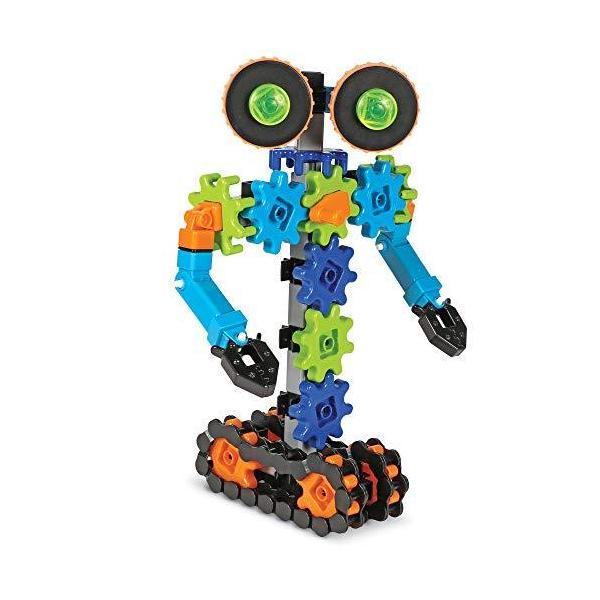 知育玩具 パズル ブロック ラーニングリソース LER9228 Learning Resources Gears! Gears! Gears! Robots in Motion, Engineering Toy for Kids Ages ...