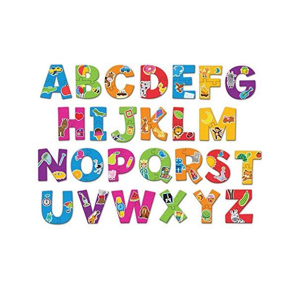 知育玩具 パズル ブロック ラーニングリソース LER8590 Learning Resources Alphabet Puzzle Cards, Early ABCs, Toddler Puzzle, 26-Self Correcting...