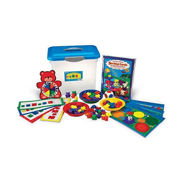 知育玩具 パズル ブロック ラーニングリソース LER0757 Learning Resources Three Bear Family Sort, Pattern &amp; Play Activity Set, Homeschool A...