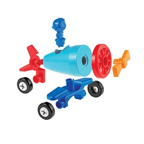 知育玩具 パズル ブロック ラーニングリソース LER2840 Learning Resources 1-2-3 Build it! Car, Boat, Plane, 15 Pieces海外限定品を迅速輸入！5〜15営業日にて発送します。...