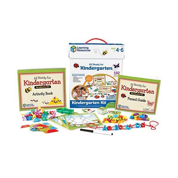 知育玩具 パズル ブロック ラーニングリソース LER3478 Learning Resources All Ready for Kindergarten Readiness Kit - Classroom Must Haves, Todd...