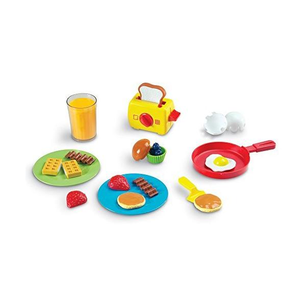 知育玩具 パズル ブロック ラーニングリソース LER9068 Learning Resources Pretend &amp; Play Rise &amp; Shine Breakfast - 21 Pieces, Ages 3+, P...
