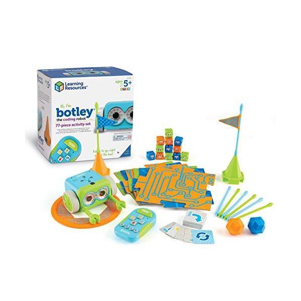 知育玩具 パズル ブロック ラーニングリソース LER2935 Learning Resources Botley The Coding Robot Activity Set - 77 Pieces, Ages 5+, Screen-Fre...