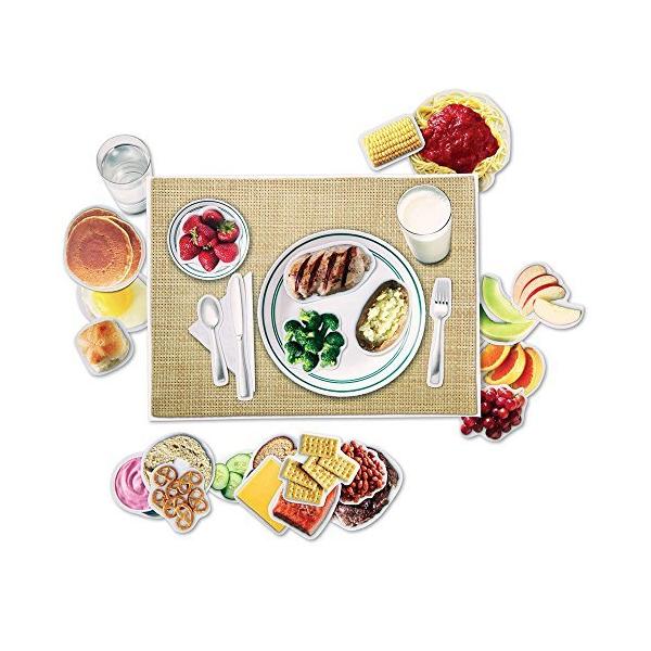 知育玩具 パズル ブロック ラーニングリソース LER0497 Learning Resources Magnetic Healthy Foods - Play Kitchen Accessories Magnets, Toddler Gr...