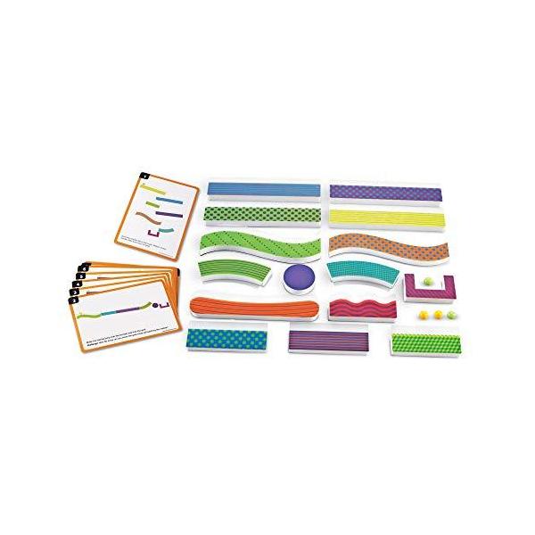 知育玩具 パズル ブロック ラーニングリソース LER2821 Learning Resources Tumble Trax Magnetic Marble Run Engineering Toys Ages 5+海外限定品を迅速輸入！5〜...