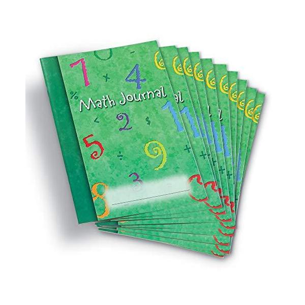 知育玩具 パズル ブロック ラーニングリソース LER3468 Learning Resources Math Journal, Student Organizer, Classroom Journal Set, Set of 10 Jou...