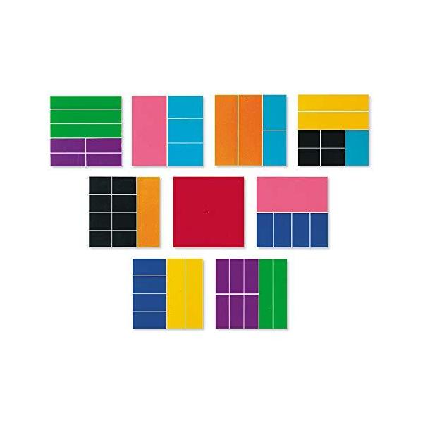 知育玩具 パズル ブロック ラーニングリソース LER0619 Learning Resources Deluxe Rainbow Fraction Squares海外限定品を迅速輸入！5〜15営業日にて発送します。型番：LER0619関連...