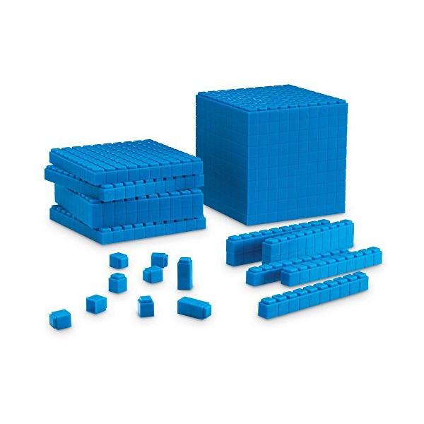 知育玩具 パズル ブロック ラーニングリソース LER6356 Learning Resources Interlocking Base Ten Starter Set, Early Math, Counting, Connecting B...