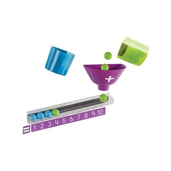 知育玩具 パズル ブロック ラーニングリソース LER6368 Learning Resources Magnetic Addition Machine, Math Games, Classroom Supplies, Homeschool...