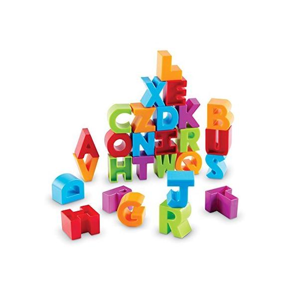 知育玩具 パズル ブロック ラーニングリソース LER7718 Learning Resources Letter Blocks - ABC Toddler Learning, Alphabet Puzzle, Learn to Read,...