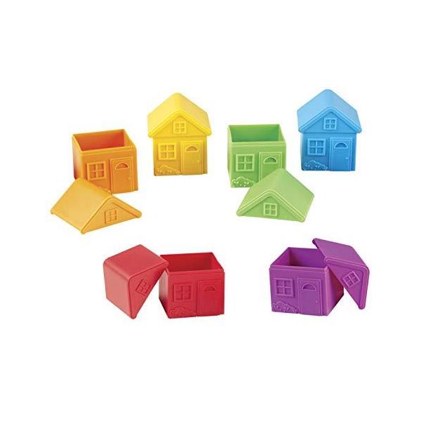知育玩具 パズル ブロック ラーニングリソース LER3370 Learning Resources All About Me Sorting Houses - 12 Pieces, Ages 3+ Fine Motor &amp; Sor...