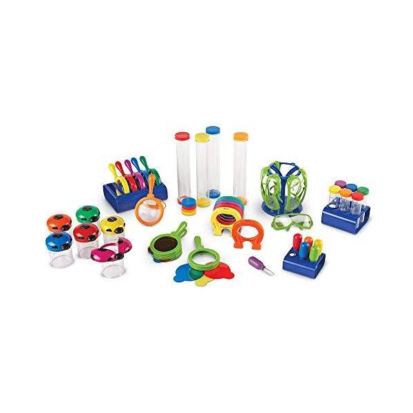 知育玩具 パズル ブロック ラーニングリソース LER2762 Learning Resources Primary Science Classroom Science Center School Bundle, 47 Pieces海外限定...