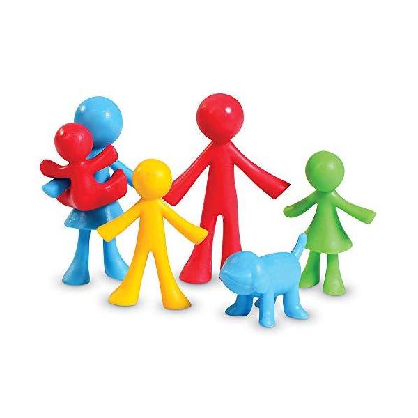 知育玩具 パズル ブロック ラーニングリソース LER3660 Learning Resources Family Counters Smart Pack, Tactile Learning, Counting &amp; Sorting ...