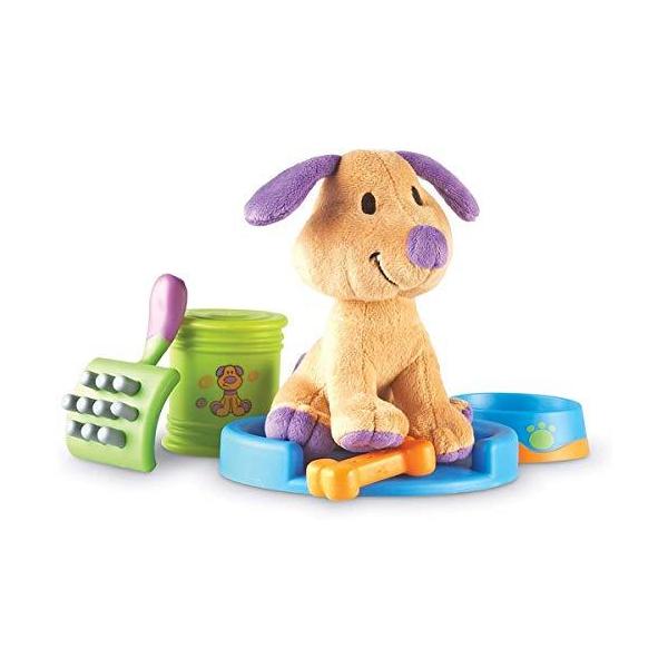 知育玩具 パズル ブロック ラーニングリソース LER9245 Learning Resources New Sprouts Puppy Care Play Set - 6 Pieces, Ages 2+ Toddler Learning ...