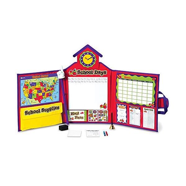 知育玩具 パズル ブロック ラーニングリソース LER2642 Learning Resources Pretend &amp; Play School Set, Pretend Teacher Play School Set, 149 P...