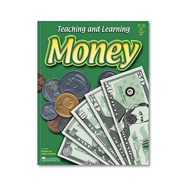 知育玩具 パズル ブロック ラーニングリソース LER4283 Learning Resources Teaching and Learning Money Activity Book, Counting/Sorting, Grades 4...