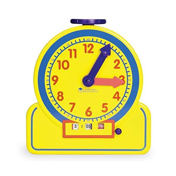 知育玩具 パズル ブロック ラーニングリソース LER2994 Learning Resources Primary Time Teacher Jr. 12 Hour [Yellow]海外限定品を迅速輸入！5〜15営業日にて発送します。型番...