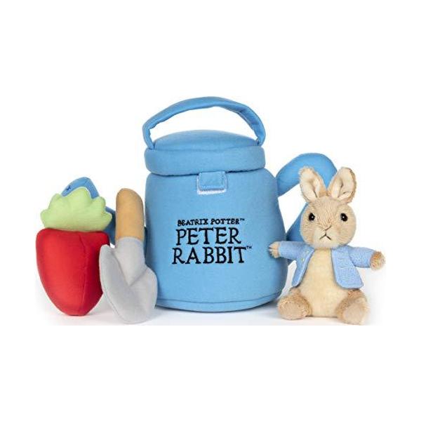 ガンド GUND ぬいぐるみ リアル お世話 かわいい 6058622 Gund Beatrix Potter Peter Rabbit Easter Basket Plush Playset, 5 Pieces, 6"海外限定品を迅速輸入...