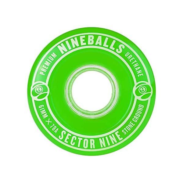 セクター9 Sector9 ナインボールズ 70mm 78a ロングボードホイール 4個セット ウィール タイヤ スケボー スケートボード 海外モデル 直輸入  Sector 9 Nineballs Longboard Wheels 70M...