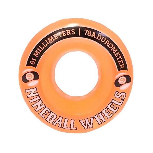 ウィール タイヤ スケボー スケートボード 海外モデル 直輸入 A61MM-NB Sector 9 Nineballs Longboard Wheels 61MM 78A Orange海外限定品を迅速輸入！5〜15営業日にて発送します。型番...