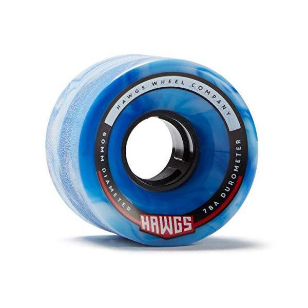 ランドヤッツ Landyachtz ロングボードホイール Chubby Hawgs 60mm 78a ブルー/ホワイトウィール タイヤ スケボー スケートボード 海外モデル 直輸入 AQ9681B Landyachtz Hawgs Chub...