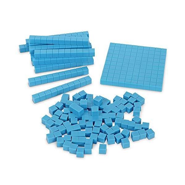 知育玩具 パズル ブロック ラーニングリソース LER3671 Learning Resources Base Ten Blocks Smart Pack - 121 Pieces, Ages 6+, Grades 1+, Math Fir...