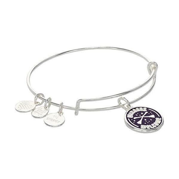 アレックスアンドアニ アメリカ アクセサリー ブランド かわいい おしゃれ   Alex and Ani Harry Potter, Wizards Welcome Bracelet Shiny Silver One Size海外限定品を迅...