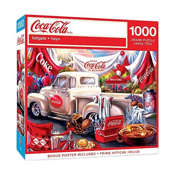 ジグソーパズル 海外製 アメリカ 82118 Masterpieces 1000 Piece Jigsaw Puzzle for Adults and Families - Coca-Cola Tailgate - 19.25"x26.75...