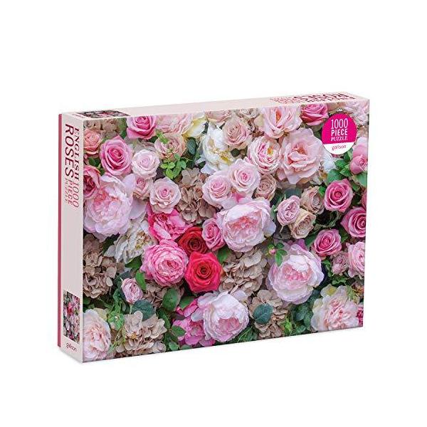 ジグソーパズル 海外製 アメリカ 9780735367265 English Roses 1000 Piece Puzzle from Galison - Beautiful Photographic Jigsaw Puzzle from ...