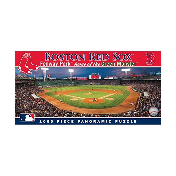 ジグソーパズル 海外製 アメリカ 91347 MasterPieces MLB Boston Red Sox Stadium Panoramic Jigsaw Puzzle,Fenway Park, Home of the Green Mo...