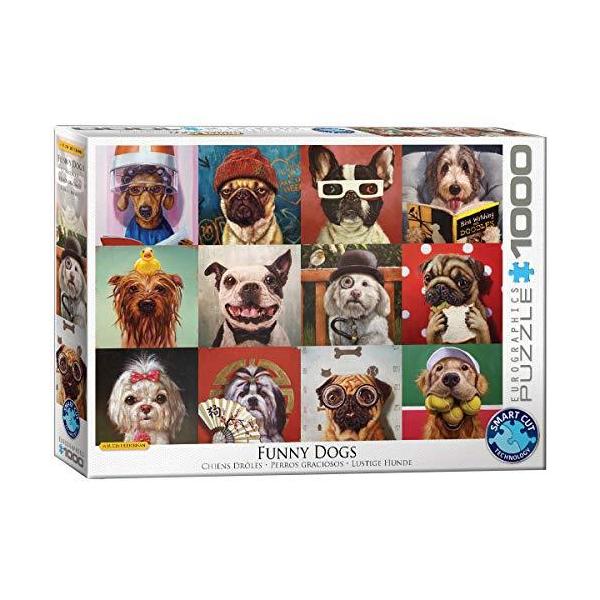 ジグソーパズル 海外製 アメリカ 6000-5523 Funny Dogs by Lucia Heffernan海外限定品を迅速輸入！5〜15営業日にて発送します。型番：6000-5523海外サイズ：1000関連：ジグソーパズル,海外製,アメリカ