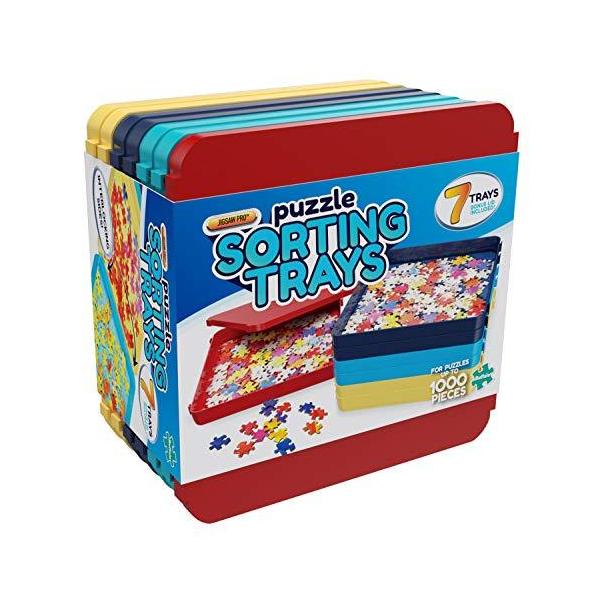 ジグソーパズル 海外製 アメリカ 9212-2P Buffalo Games - Puzzle Sorting Trays - 7 Count (Pack of 1)海外限定品を迅速輸入！5〜15営業日にて発送します。型番：9212-2P海...