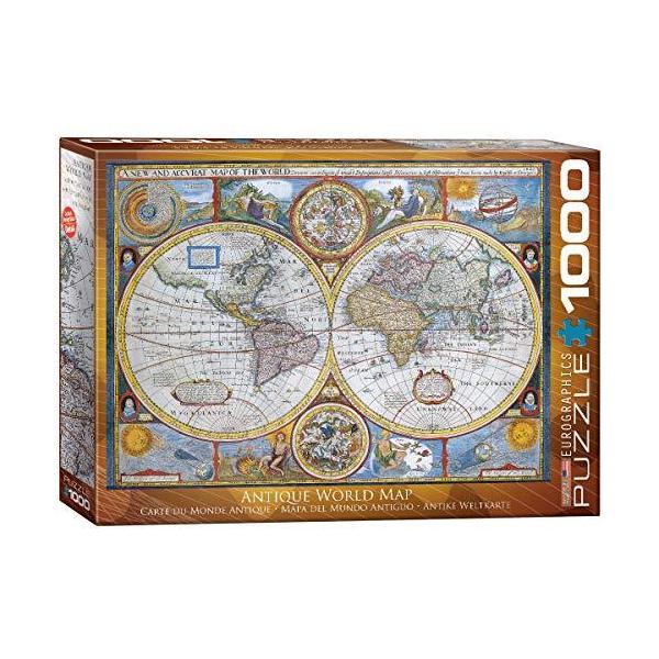 ジグソーパズル 海外製 アメリカ 6000-2006 EuroGraphics New and Accurate Map of The World Puzzle (1000-Piece), 6000-2006海外限定品を迅速輸入！5〜15営...