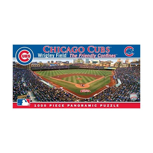 ジグソーパズル 海外製 アメリカ 91335 MasterPieces MLB Chicago Cubs Stadium Panoramic Jigsaw Puzzle, Wrigley Field, The Friendly Confin...