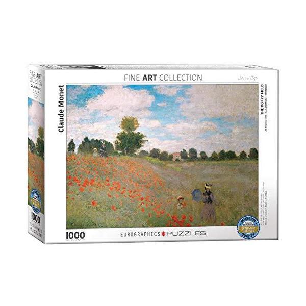 ジグソーパズル 海外製 アメリカ 6000-0826 EuroGraphics The Poppy Field by Claude Monet (1000 Piece) Puzzle, Model:6000-0826海外限定品を迅速輸入！5...