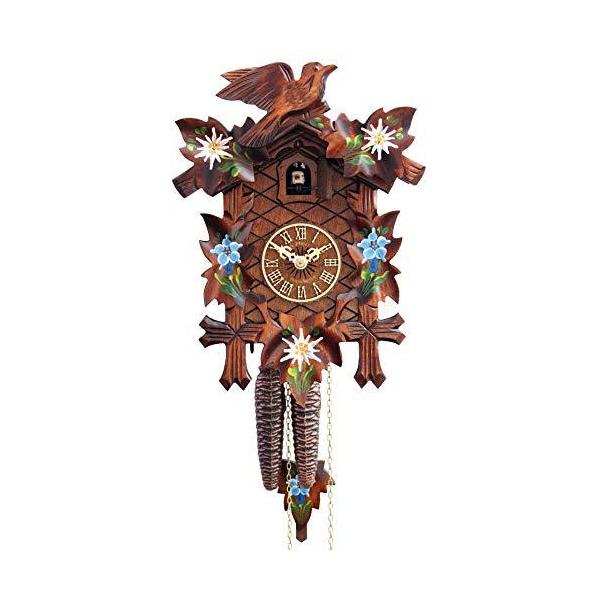 カッコー時計 インテリア 壁掛け時計 海外モデル アメリカ 輸入物 AH 80/8 HerrZeit by Adolf Herr Cuckoo Clock - Alpine Flowers海外限定品を迅速輸入！5〜15営業日にて発送します。...