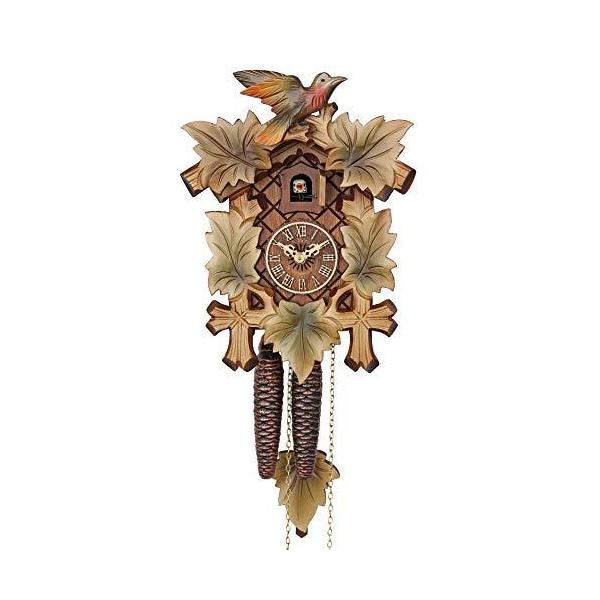 カッコー時計 インテリア 壁掛け時計 海外モデル アメリカ 輸入物 AH 81/1 HerrZeit by Adolf Herr Cuckoo Clock - The Traditional Vine Leaves Painted海外限定品...