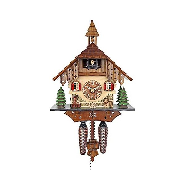 カッコー時計 インテリア 壁掛け時計 海外モデル アメリカ 輸入物 AH 27 QM Adolf Herr HerrZeit Quartz Cuckoo Clock - The Black Forest Farm House AH 27 Q...