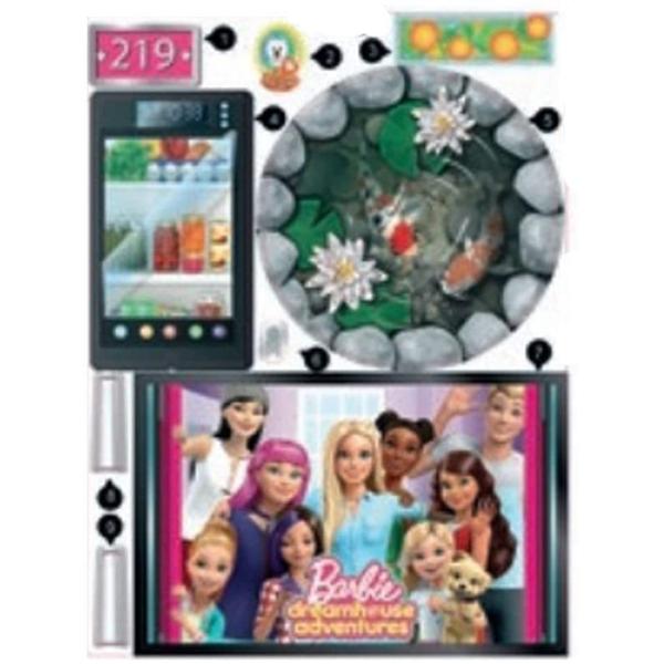 バービー バービー人形  Barbie Replacement Parts Dreamhouse ~ FHY73 - Includes 9 Replacement Labels for The Dreamhouse Adventure Do...