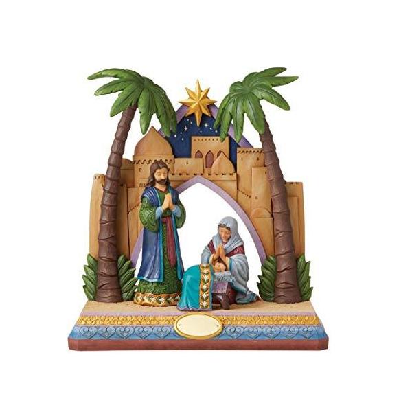 エネスコ Enesco キリスト降誕 限定版 4ピース 「A Savior Before Us」 ジム・ショア ハートウッドクリーク マスターピースコレクターズエディション 約46センチ 6008924 フィギュア インテリア 置物エネスコ...