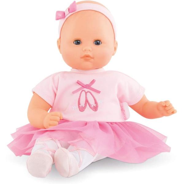コロール 赤ちゃん 人形 ベビー人形 100290 Corolle B?b? Calin Maeva Ballerina Baby Doll - 12 Inch Soft Body with Vanilla Scent, Pink Tutu...